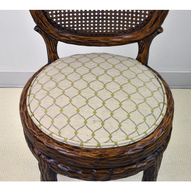 French Country Counter Stools - a Pair | Chairish