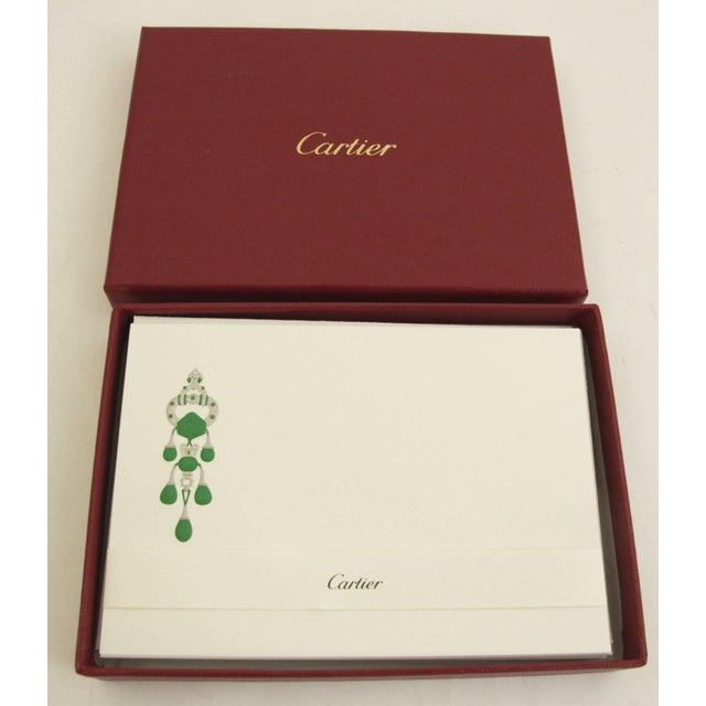 Cartier Card and Envelope Set Mughal Majorie Merriweather Emerald ...