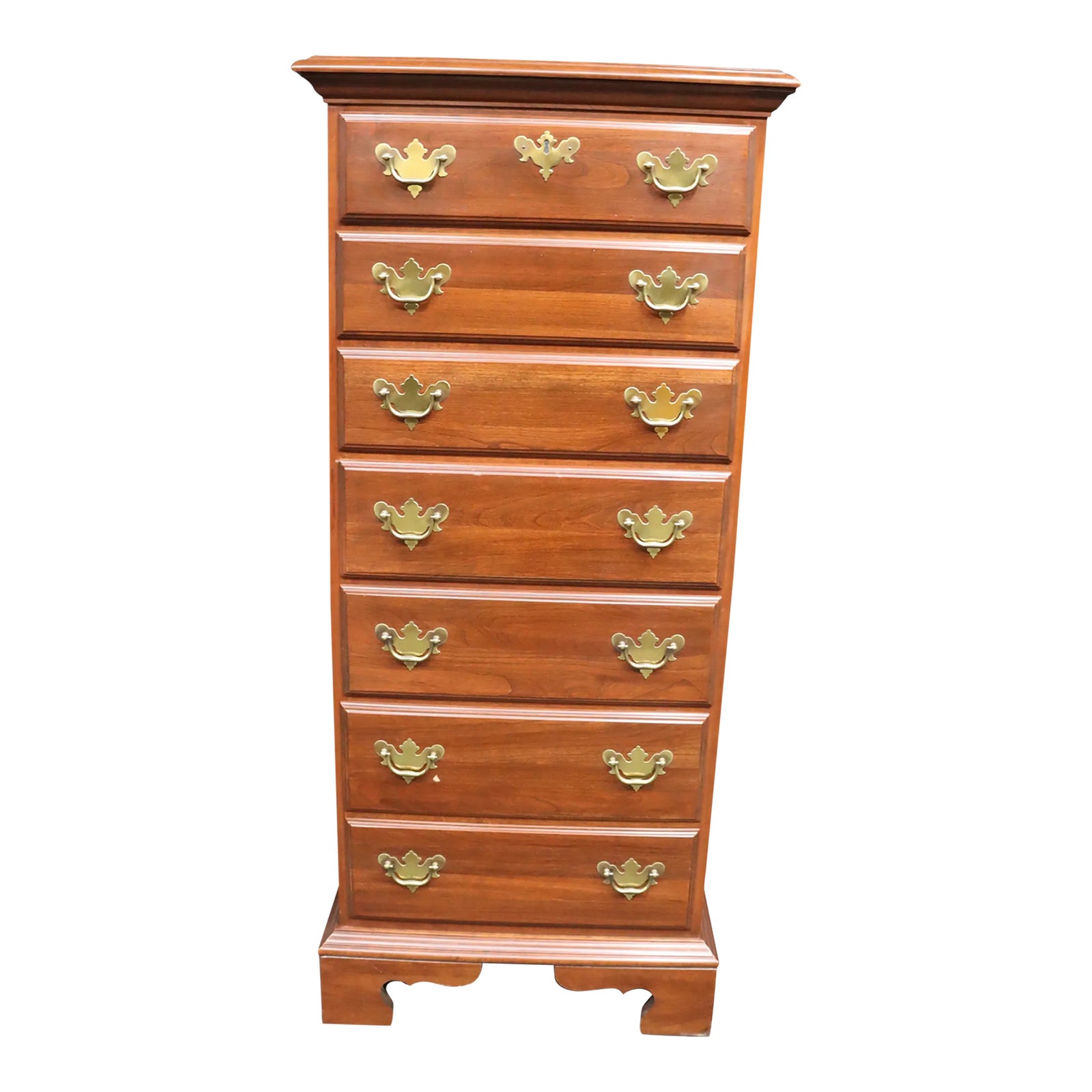 Jamestown Sterling Cherry Lingerie Chest | Chairish