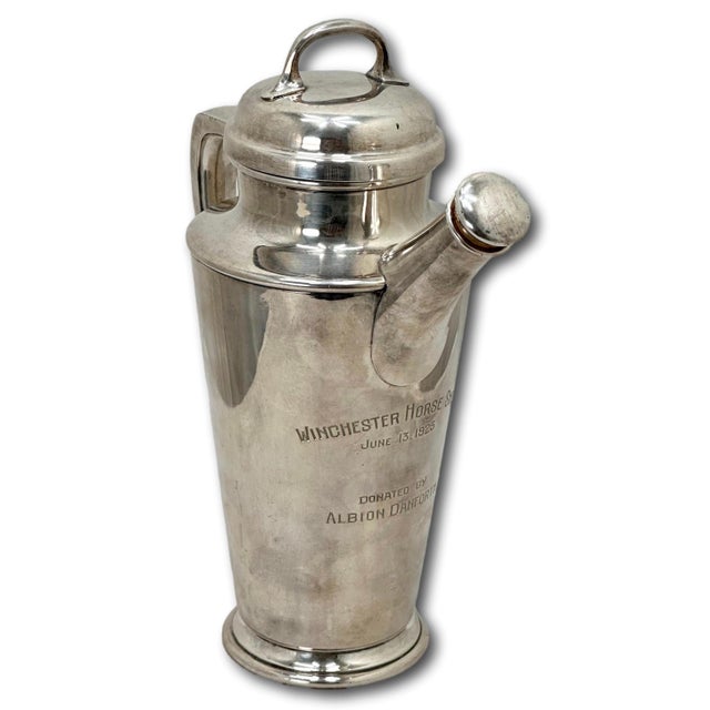 Fine Antique Art Deco Silverplate 1925 Winchester Horse Show Trophy ...