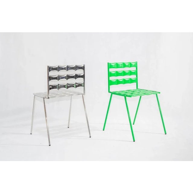 Stainless Steel Cosmic Chair by Metis Design Studio | Chairish