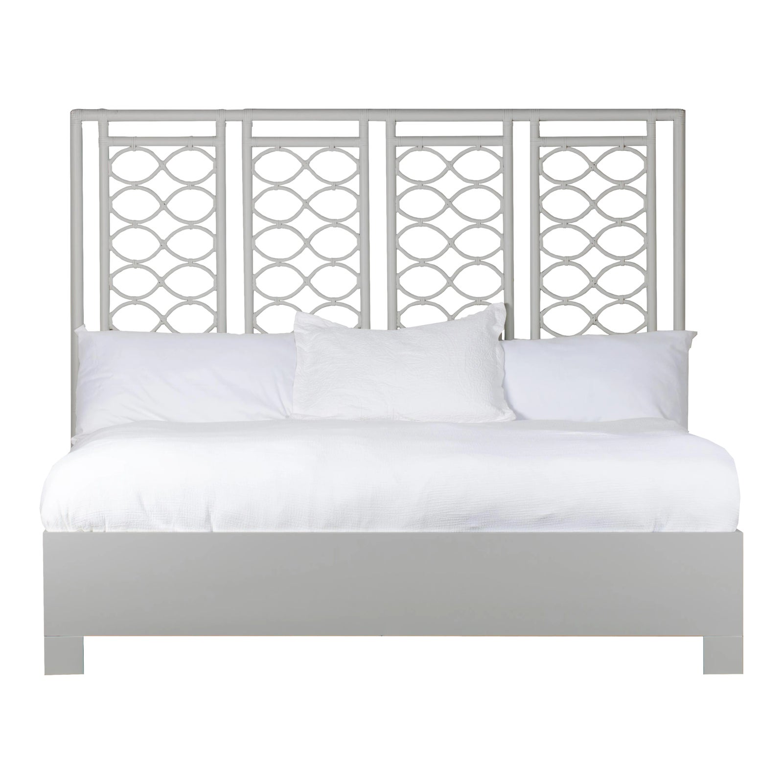 Infinity Bed King - Light Gray | Chairish