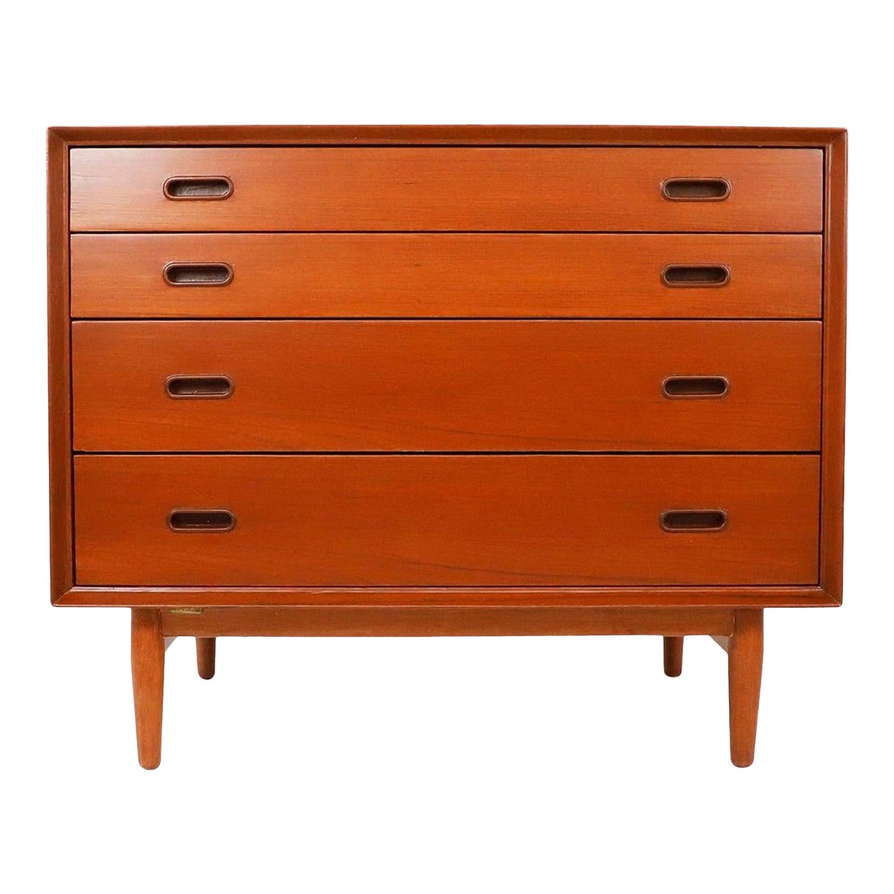 1960s Arne Vodder for Sibast Møbelfabrik Mid-Century Modern Teak Chest ...