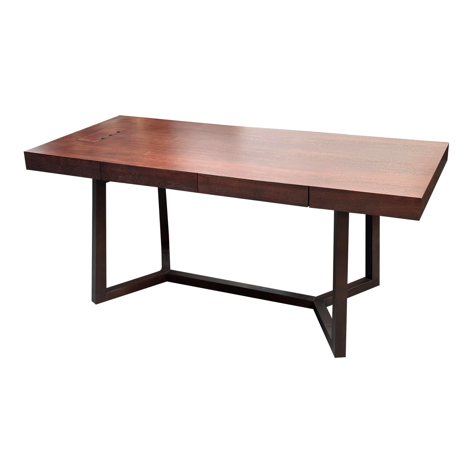 Camerich Vessel Solid Ash Desk | Chairish