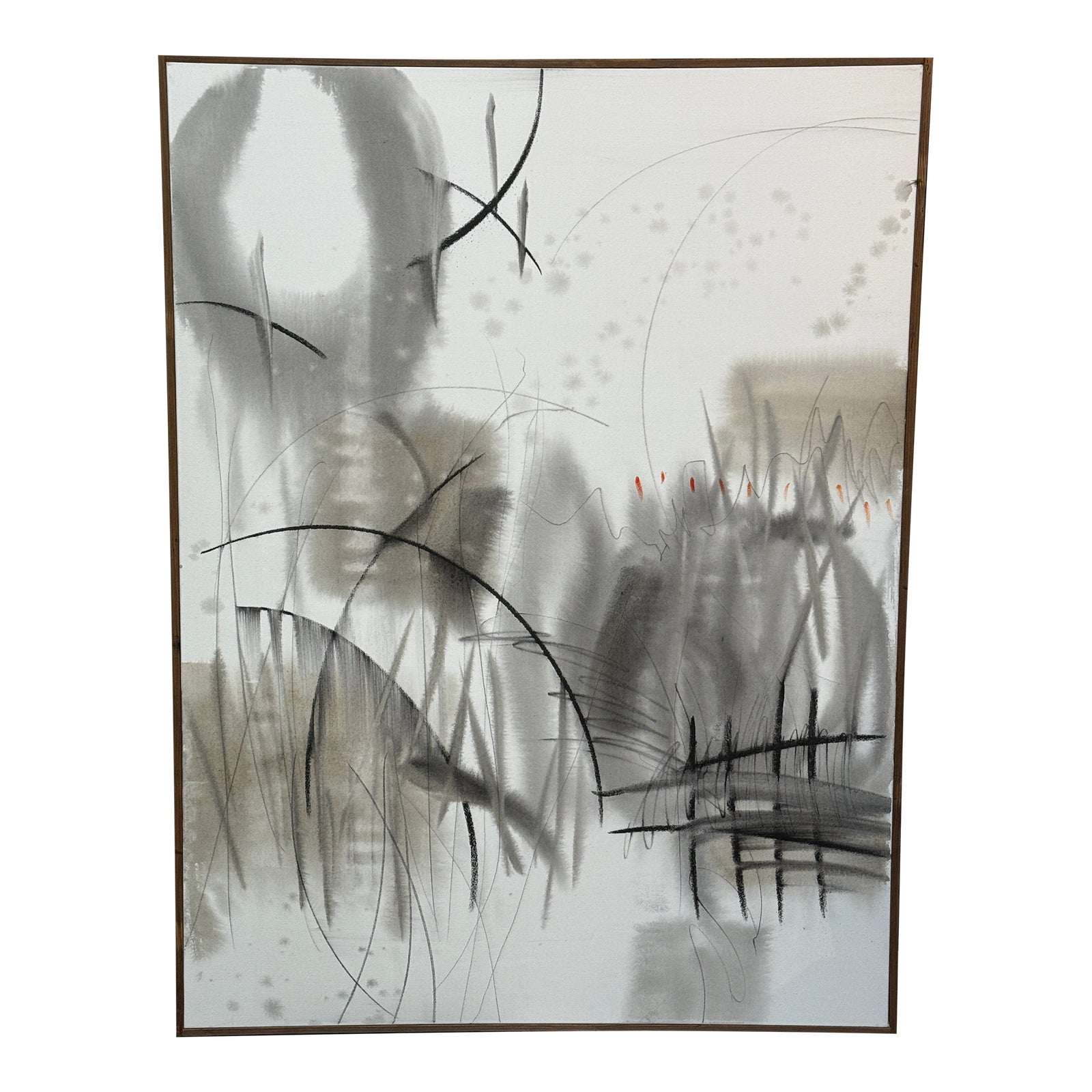 Isabel Wyatt "Riverwalk" Original Painting, Signed | Chairish