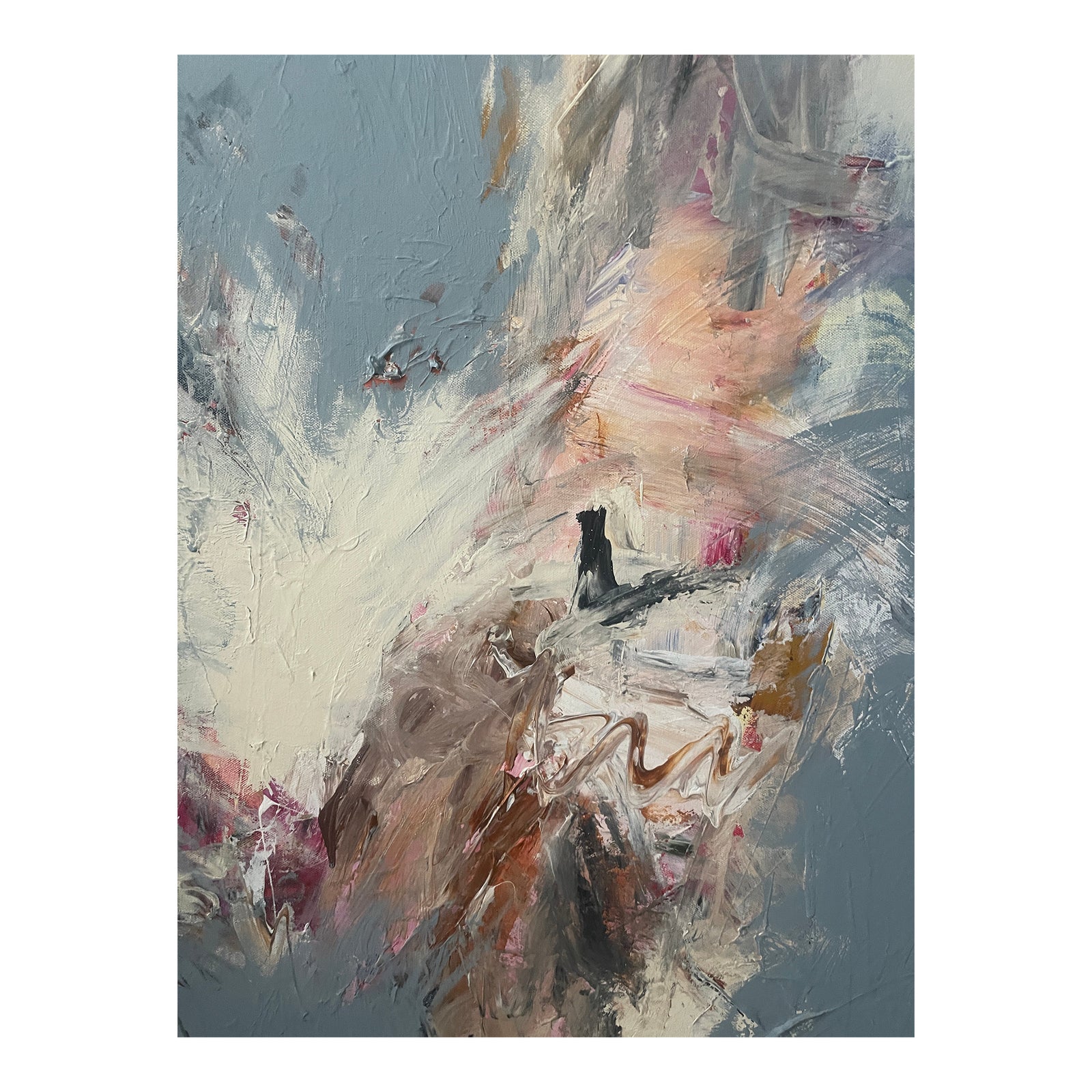 Where the Light Breaks - Original Acrylic Painting on Canvas by Artist ...