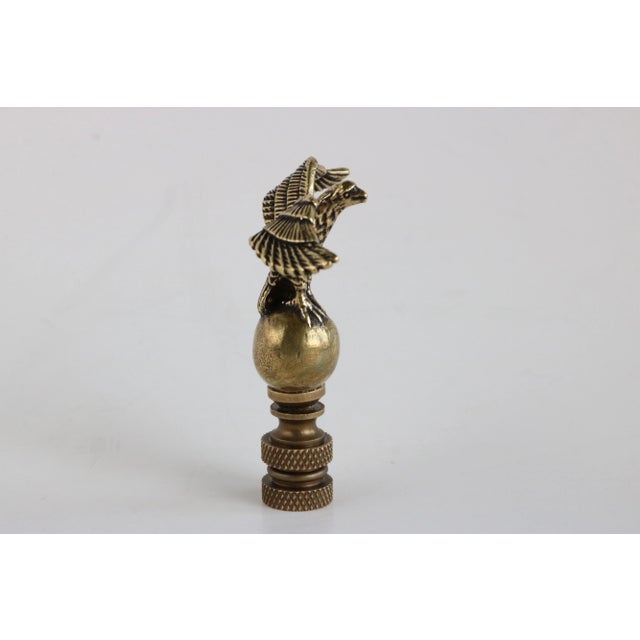 Eagle Lamp Finials - a Pair | Chairish