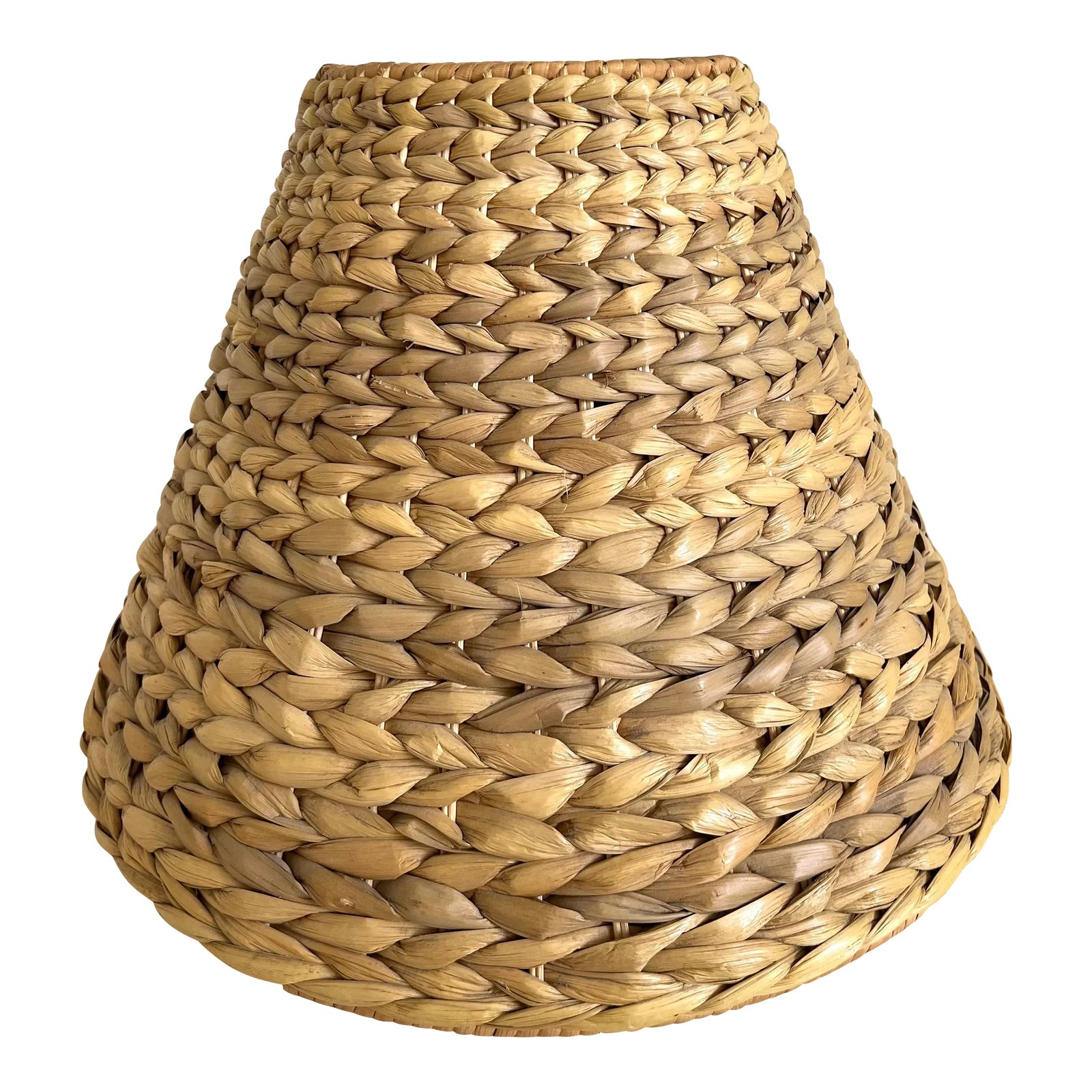 Water Hyacinth Empire Lamp Shade - 16” | Chairish