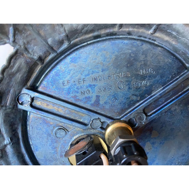 1970’s Ef & Ef Industries Vintage Multicolored Table Lamps - a Pair ...