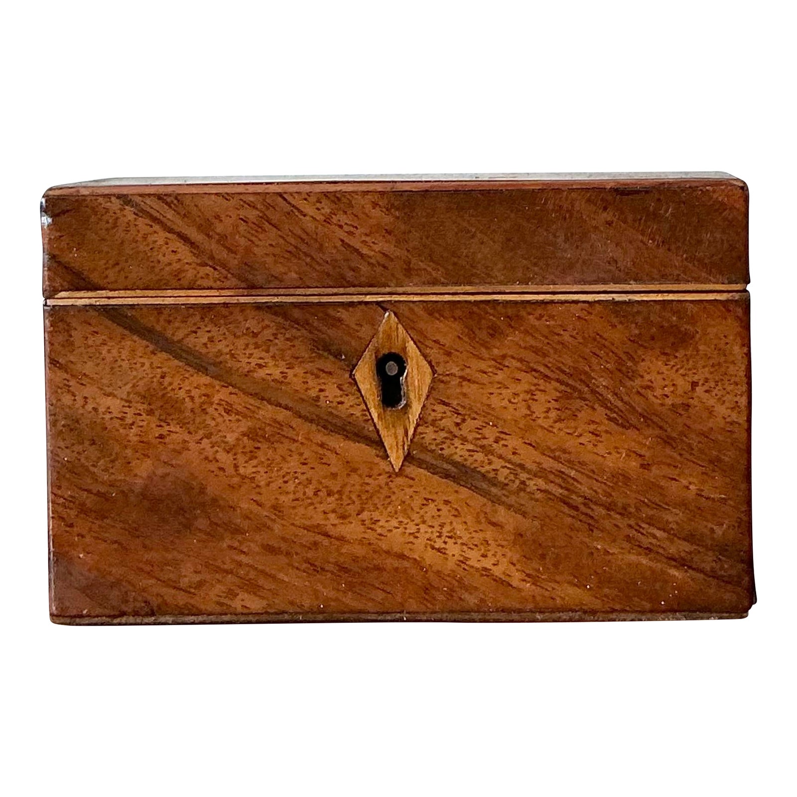 Vintage Regency Petite Two Chamber Box | Chairish