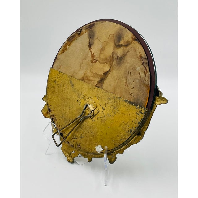 Late 19th Century French Gilt Bronze Vanity Mirror Signed Ph Martin ...