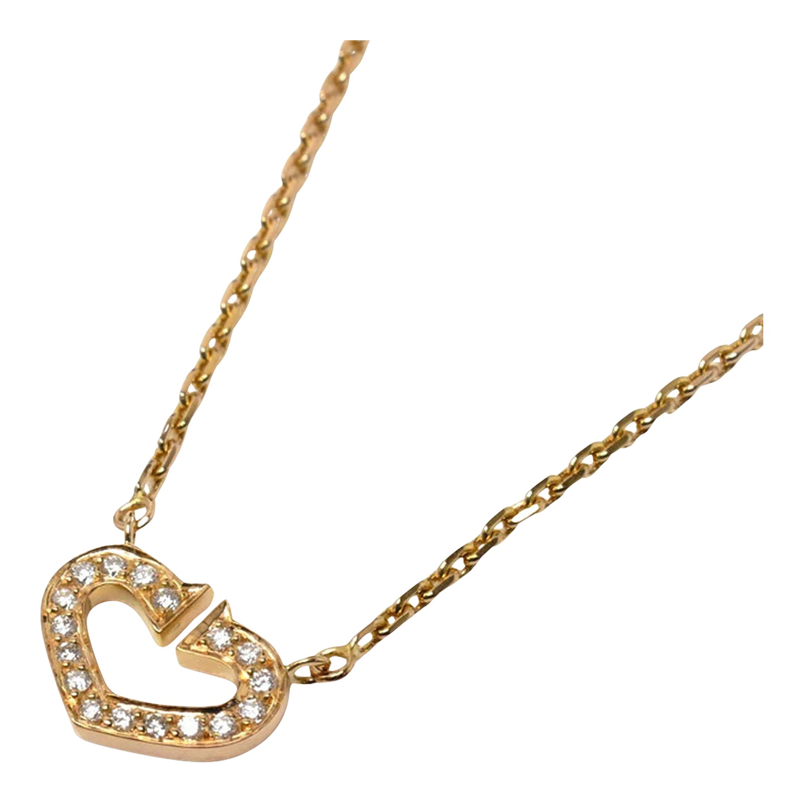 Cartier Heart Necklace | Chairish