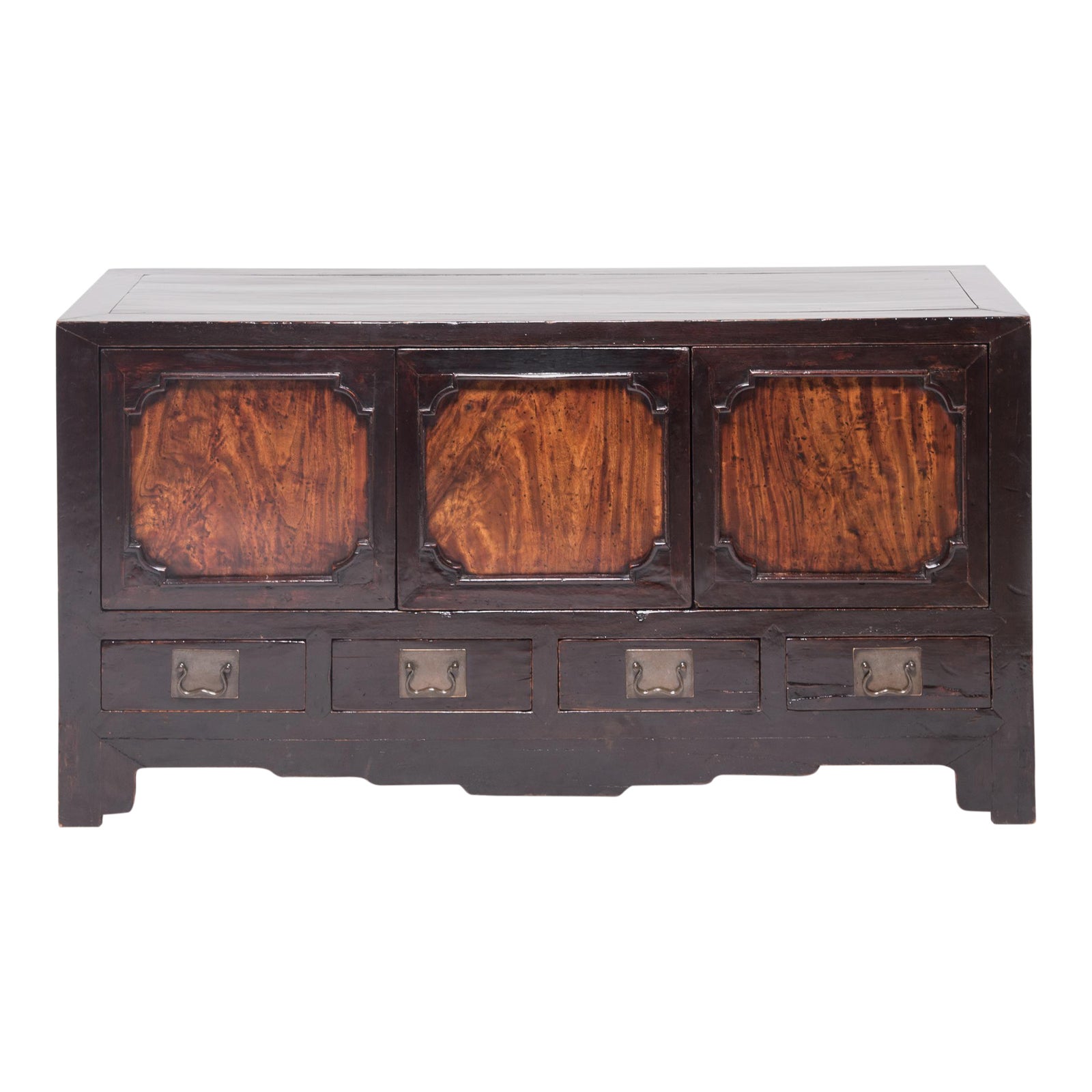 Chinese Cartouche Kang Chest, C. 1850 | Chairish