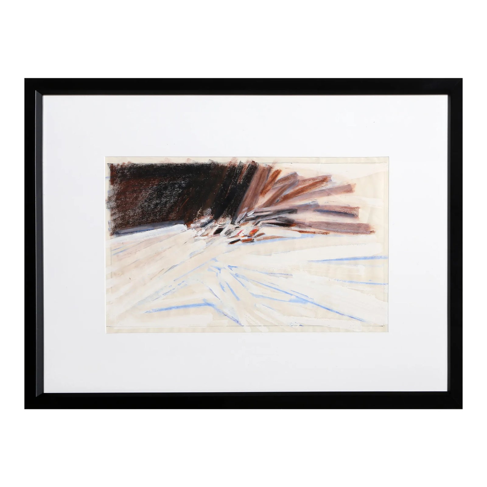 Study for Painting, Edward Draper Oil on Paper | Chairish