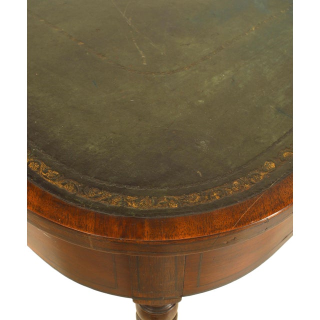 English Sheraton Mahogany Game Table | Chairish