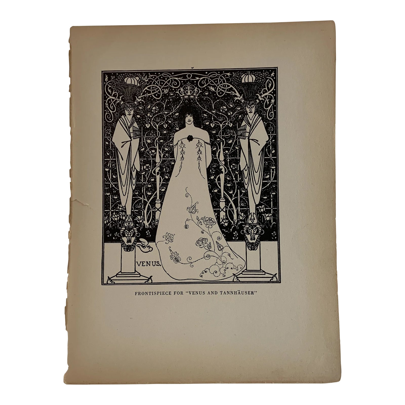 1927 Venus and Tannhauser Beardsley Book Print | Chairish
