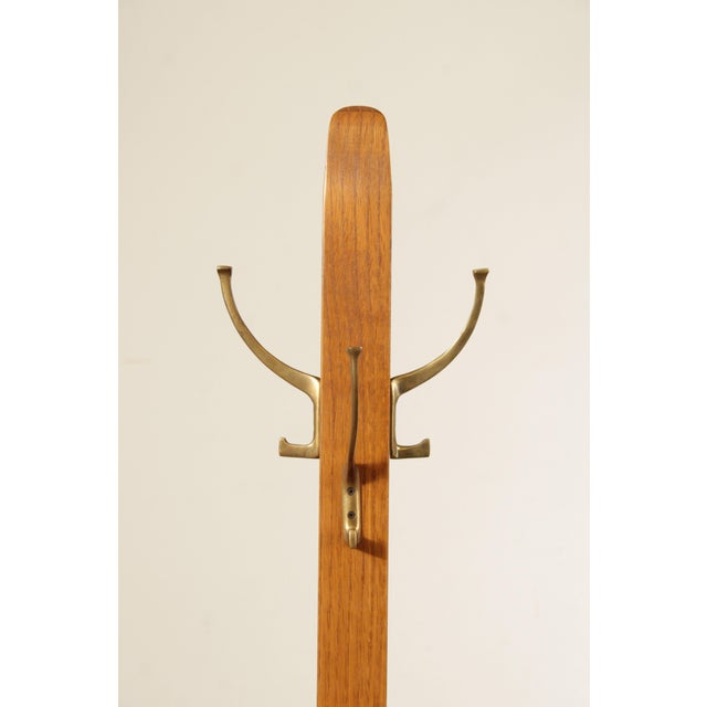 Stickley Mission Collection Oak Single Costumer Coat or Hat Rack | Chairish