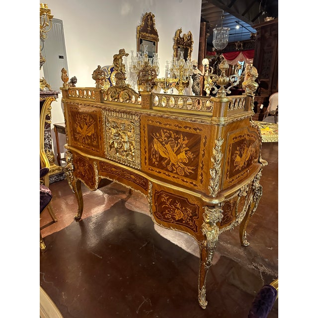 King Louis XV’s Royal Grand Roll-Top Secretary Desk Le Bureau Du Roi ...