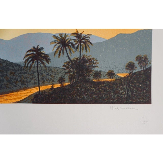 1980s Bill Sullivan "Colombian Gold" Sunset Landscape Numbered ...