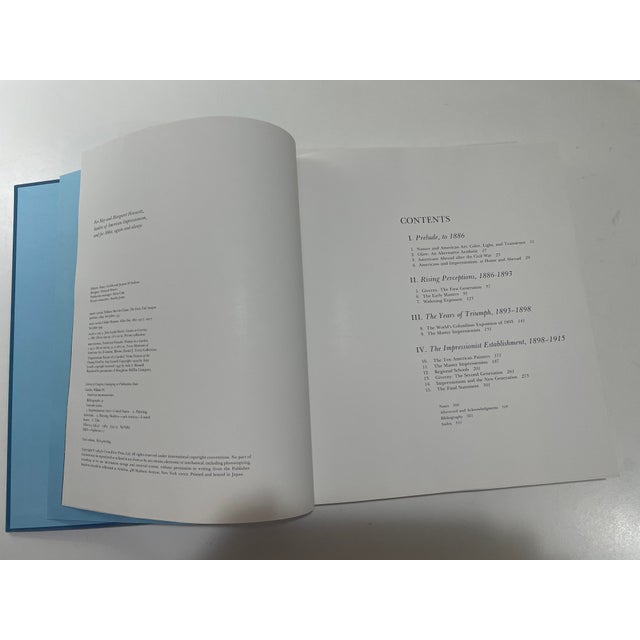 Coffee Table Book American Impressionism Art 1984 First Edition William ...