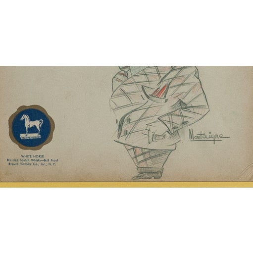 "Montaigne" Drawing | Chairish