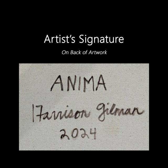 Anima - Large Contemporary Abstract Geometric Painting Original Artwork ...