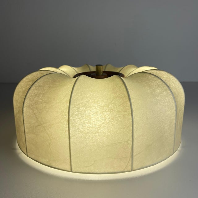 1960s Cocoon Ceiling Lamp by Friedel Wauer for Goldkant Leuchten ...