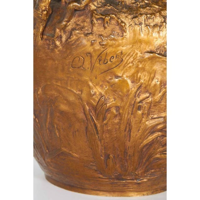Alexandre Vibert, French Art Nouveau Figural Gilt Bronze Ewer, Circa ...