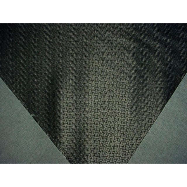 Ralph Lauren Wicker Park Embossed Black Vinyl/ Leatherette Upholstery ...