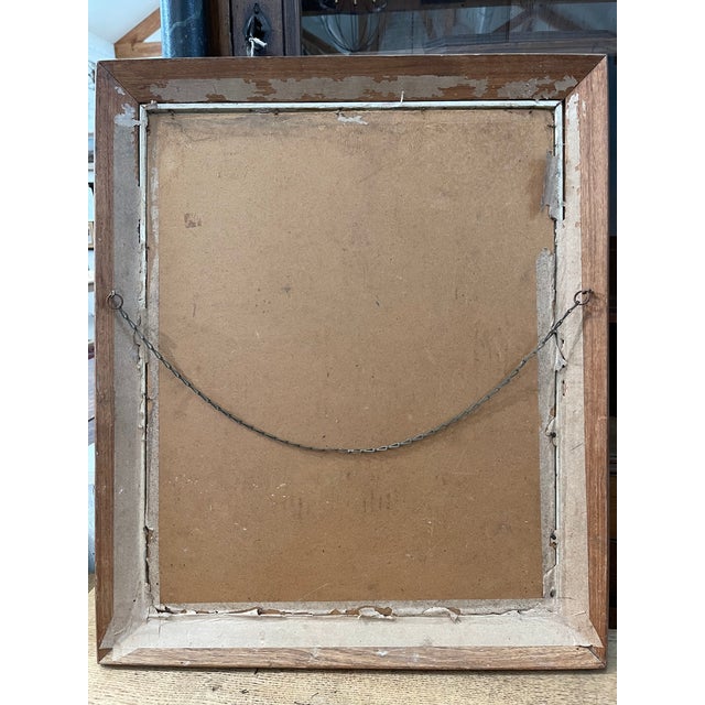 Vintage Framed Angkor Wat Thai Cambodian Temple Paper Mache Art | Chairish