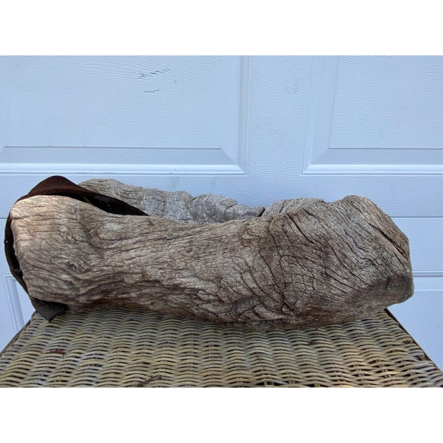 Rustic Antique Wooden Trough | Chairish