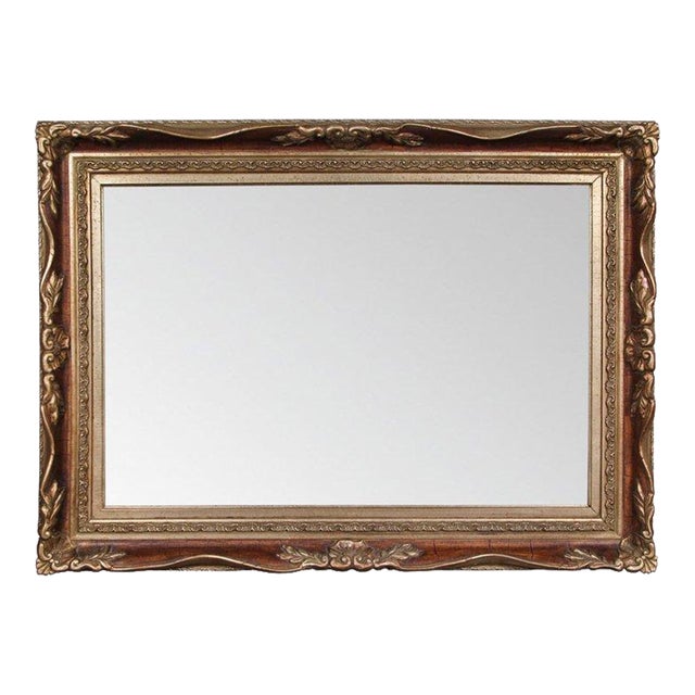 Vintage Baroque Wall Mirror | Chairish