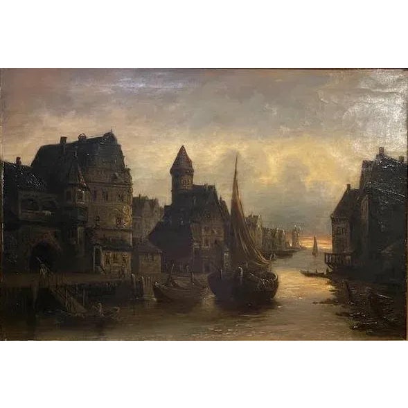 Louis Meijer (1809-1863) 19th Century Romantic Dutch Painting Amsterdam ...