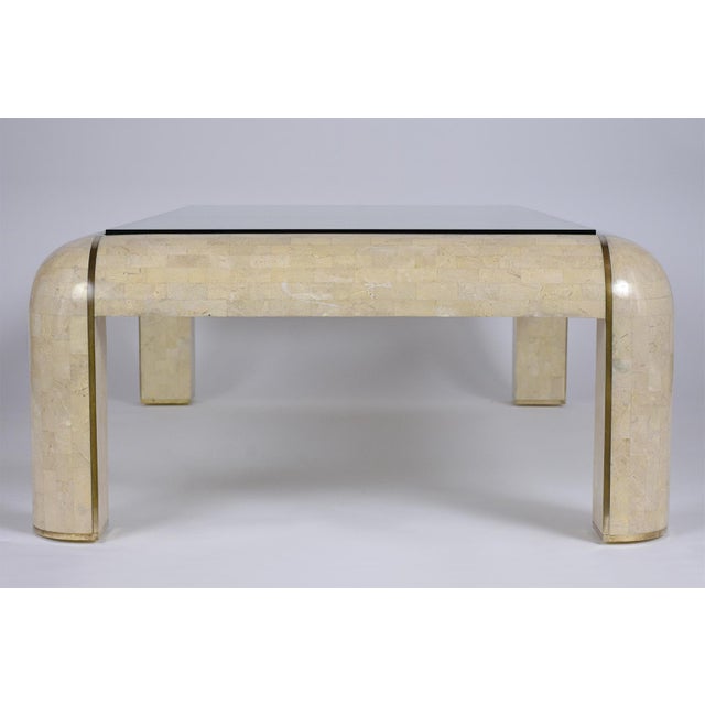 Maitland Smith Stone Coffee Table | Chairish