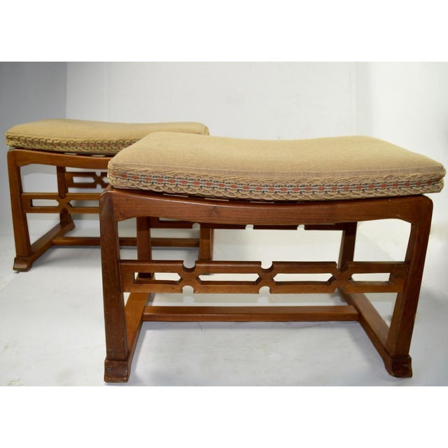 Chinese Style Asia Modern Footrest | Chairish