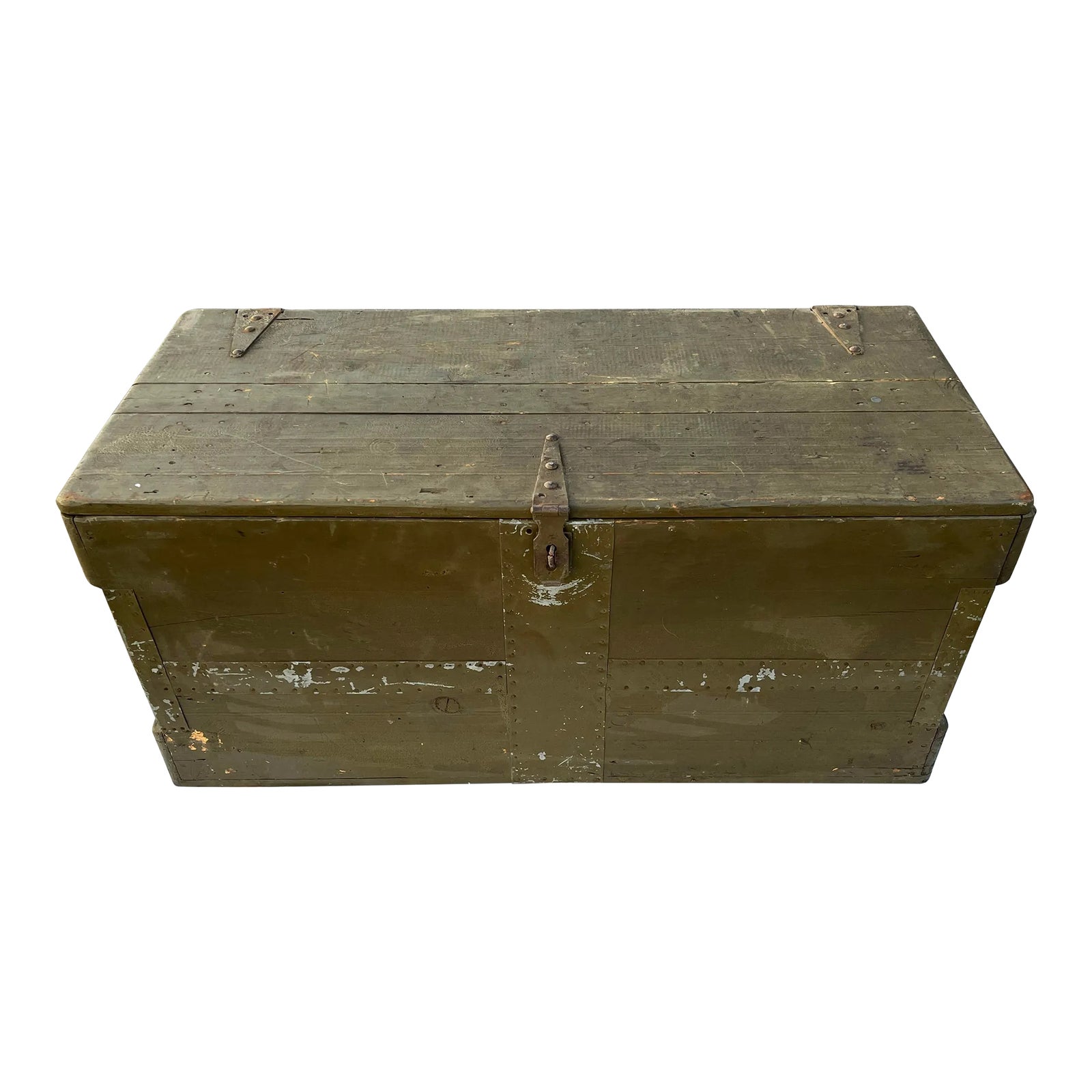 u.s. Army Tool Chest Circa Early 1900s | Chairish