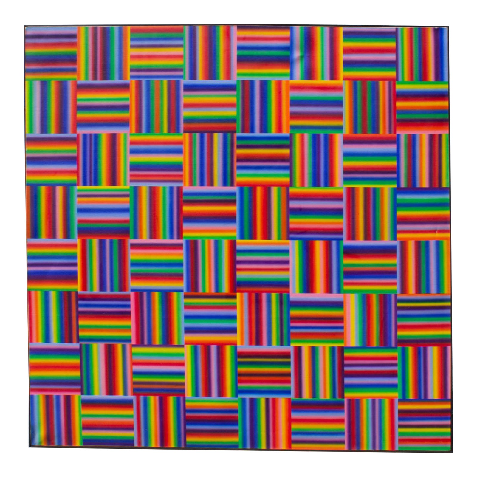 1973 Acrylic on Canvas Airbrush Painting Signed by Artist Steve Redman ...