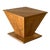 Postmodern Geometric Wood Pedestal / Dining Table Base | Chairish