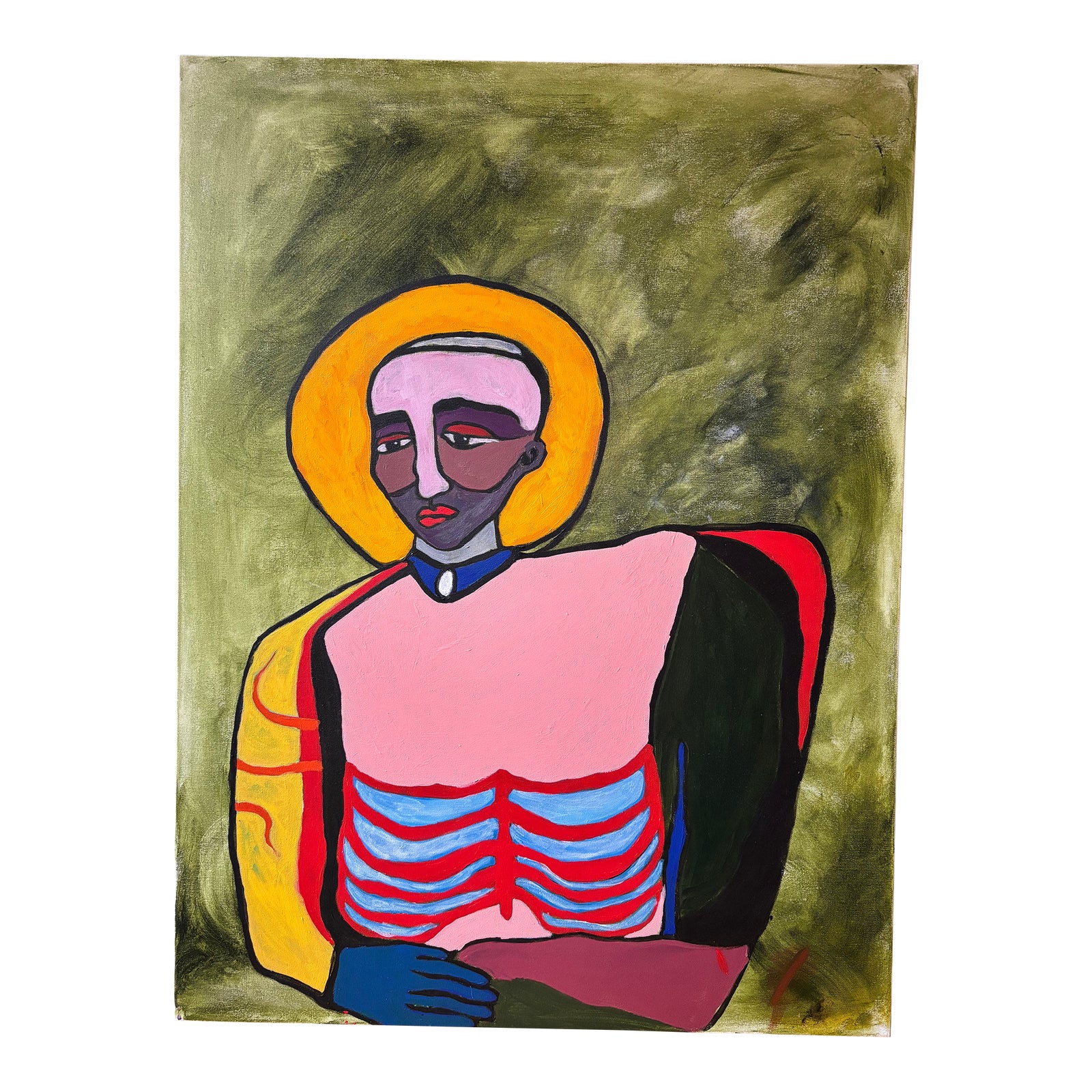 Patron Saint Original Painting by Hannah Hamilton | Chairish