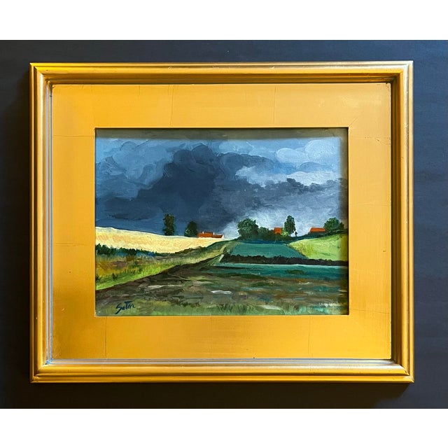 Oil Painting of an English Landscape | Chairish