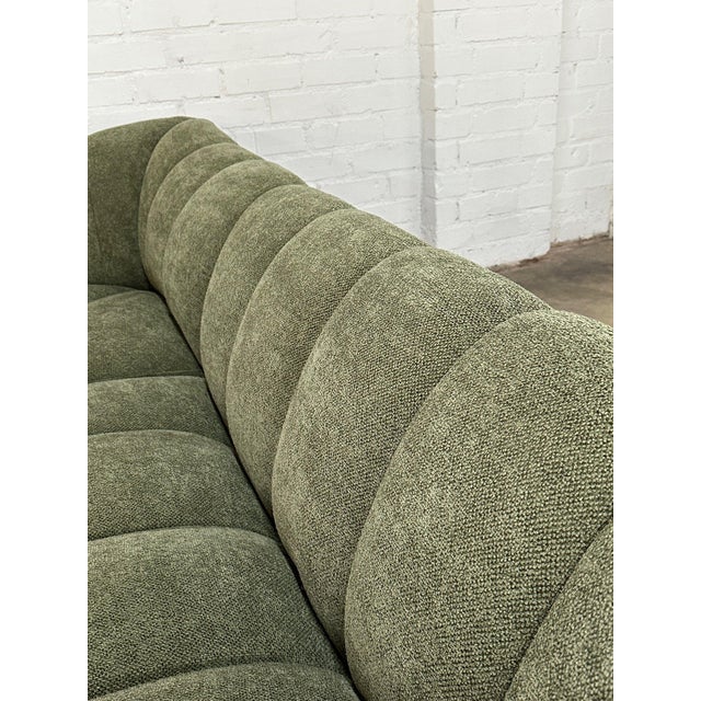 Low Profile Channel Sectional | Chairish