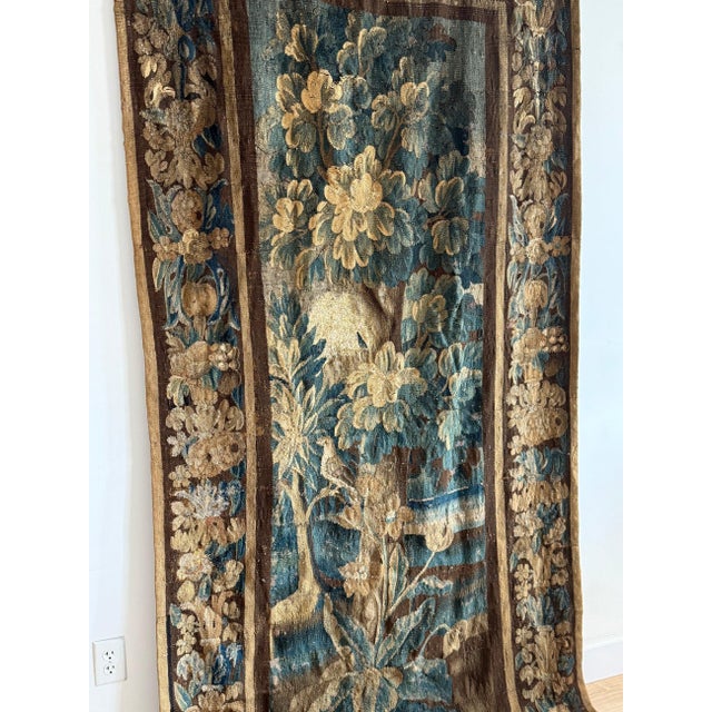 Rare 17th Century French Verdue Tapestry/Portiere Door Hanging from ...