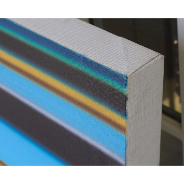 1978 “Rug #3” Acrylic on Canvas Airbrush Painting Signed by Artist ...