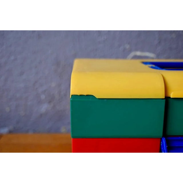 Vintage Plastic Storage Box, 1980 | Chairish