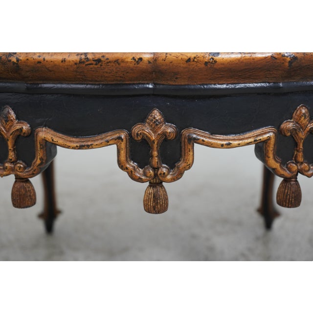 Jonathan Richards French Regency Eglomise Coffee Table | Chairish
