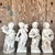 Vintage Regency Cast Concrete Four Seasons Statues - Set of Four | Chairish