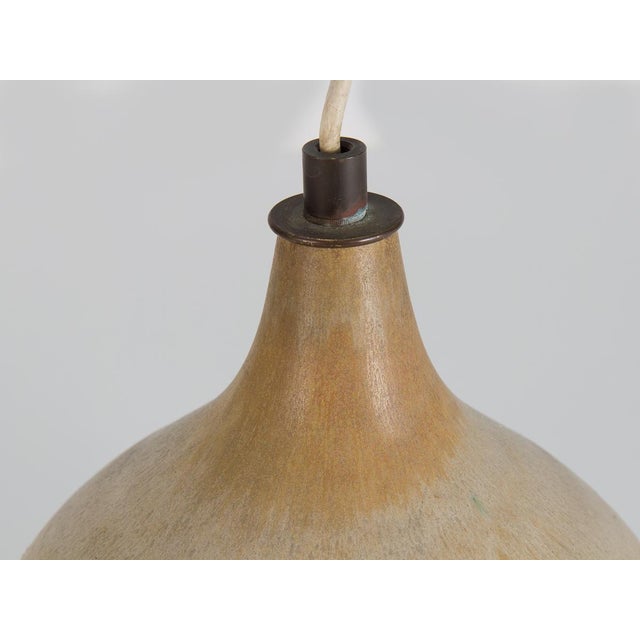 Lee Rosen Design Technics Ceramic Pendant Lamp | Chairish