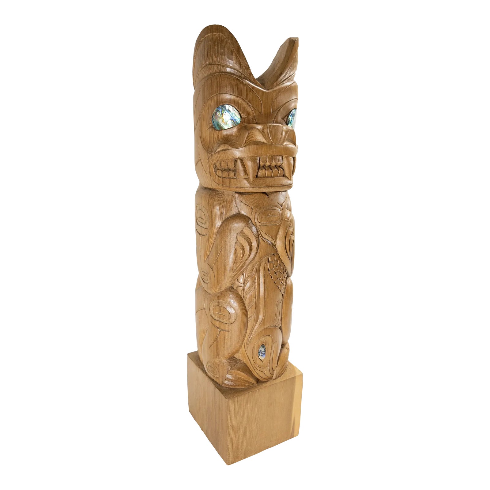 Contemporary Native American Indian Northwest Coast Style Carving by ...