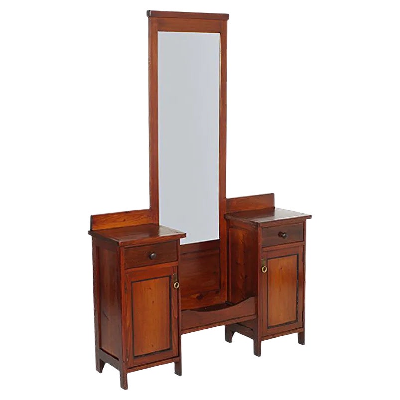 Antique Pine Dressing Table | Chairish