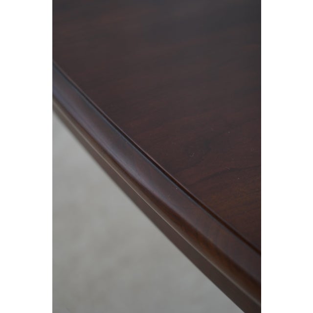 Stickley Cherry Queen Anne Dining Room Table | Chairish